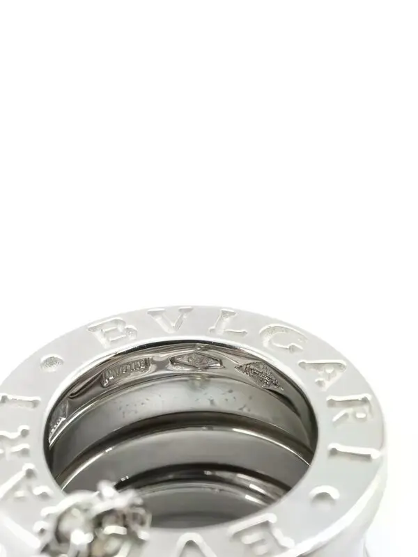 BVLGARI 18k White Gold B.zero1 Pendant Necklace