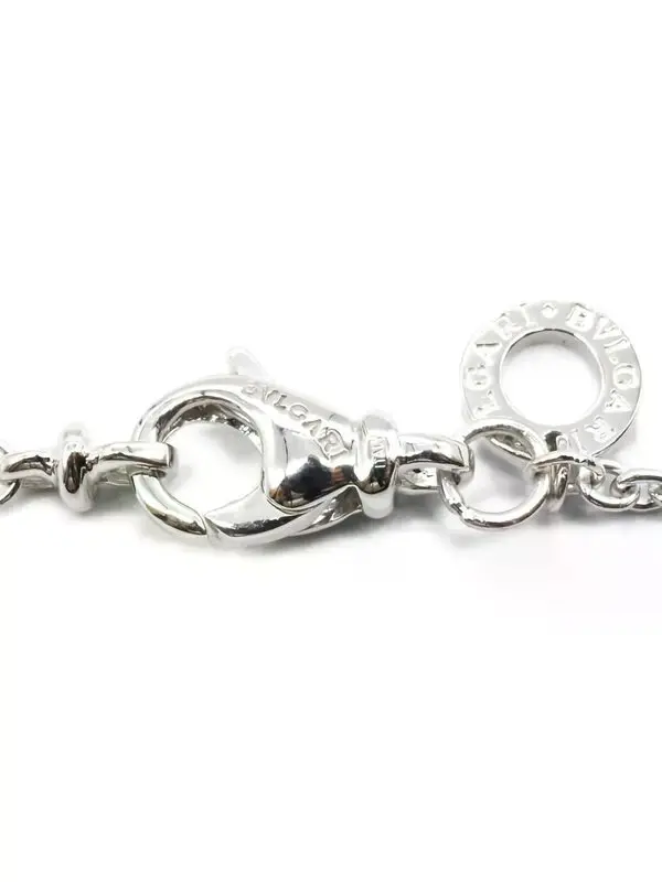BVLGARI 18k White Gold B.zero1 Pendant Necklace