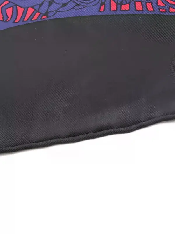 Hermès 2000s L'atlantide Printed Silk Scarf