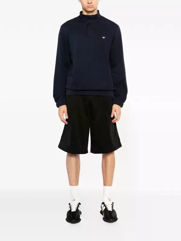 Emporio Armani Logo-embroidered Sweatshirt