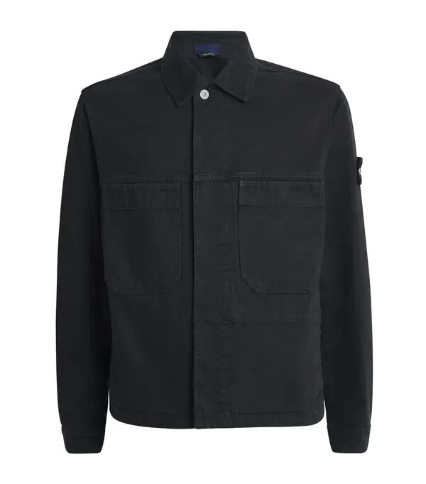 Stone Island Denim Coach Jacket