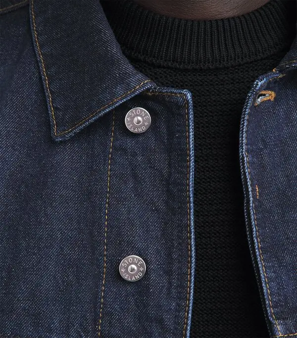 Stone Island Denim Coach Jacket