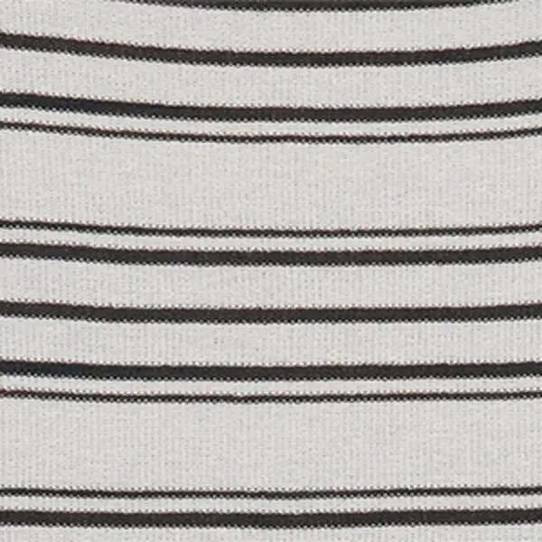 Max & Co. Striped Boat Neck Cropped Top