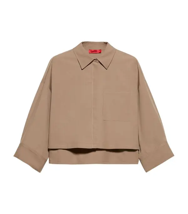 Max & Co. Cotton Cropped Shirt