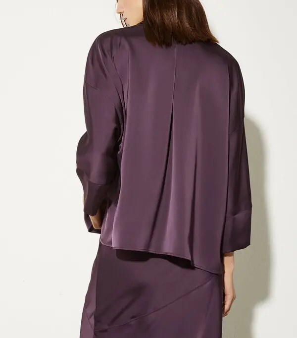 Max & Co. Satin Shirt - Brown