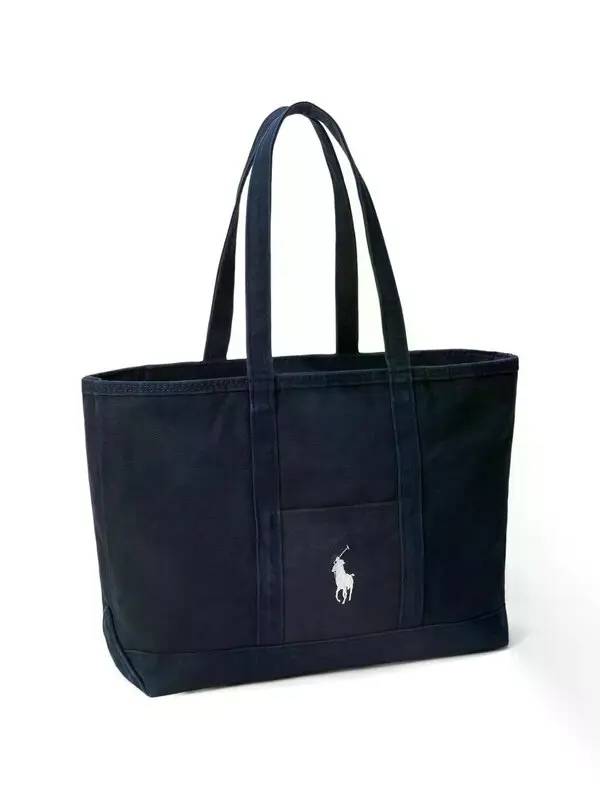 Polo Ralph Lauren Embroidered-logo Tote Bag