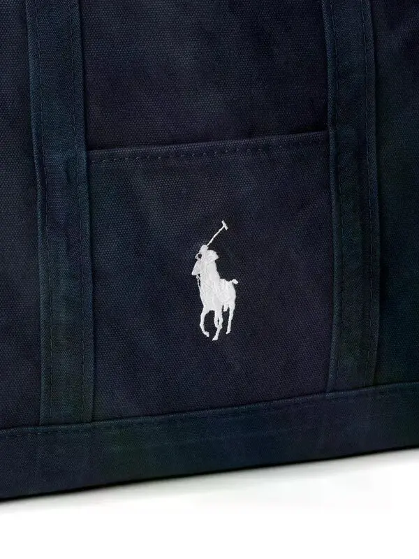 Polo Ralph Lauren Embroidered-logo Tote Bag