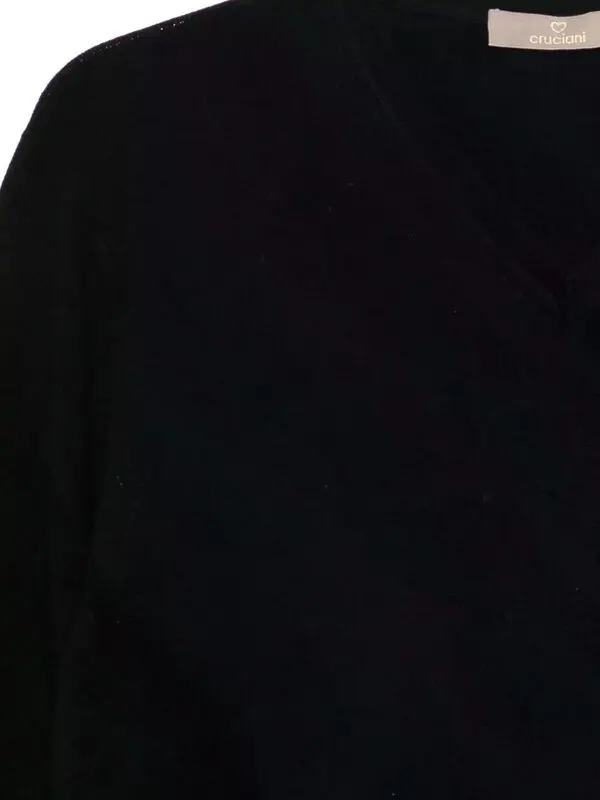 CRUCIANI V-neck Long Sleeve Sweater