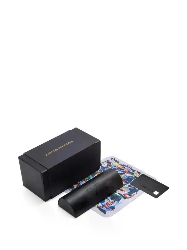 Barton Perreira Eugene Geometric-frame Glasses