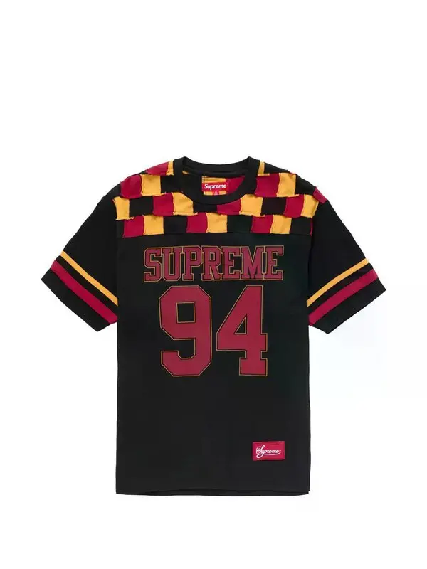 Supreme Patchwork Yoke Football T-shirt