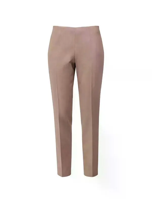 Liviana Conti Chuck Straight Trousers - Brown