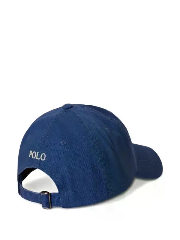 Polo Ralph Lauren Embroidered Logo Baseball Cap - Blue