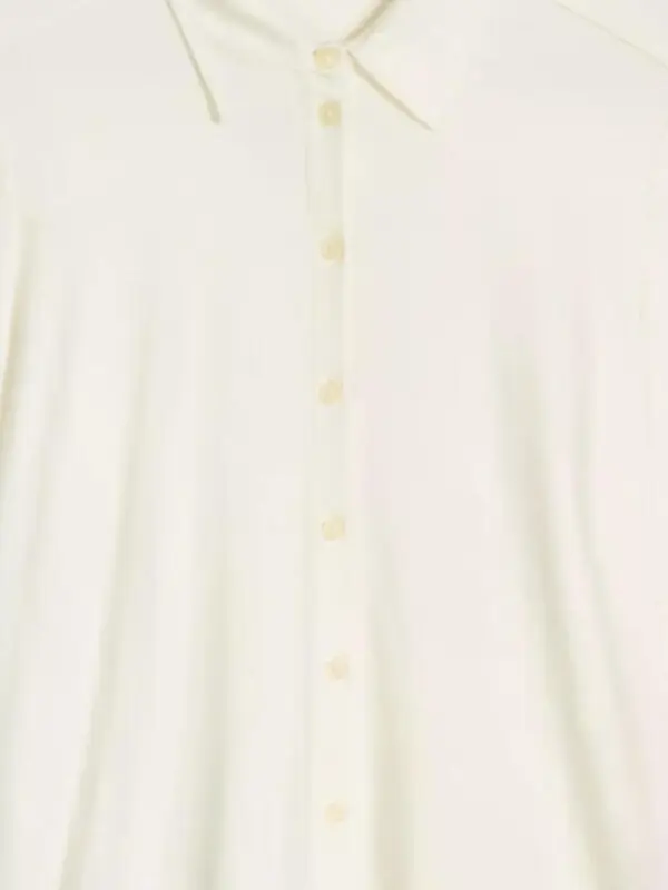 Marc O'polo Button-front Long-sleeve Blouse - Neutrals