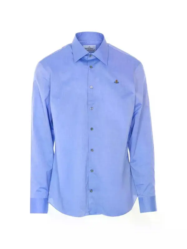 VIVIENNE WESTWOOD Ghost Embroidered-logo Shirt