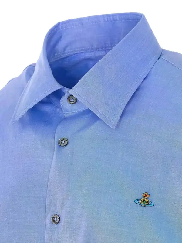 VIVIENNE WESTWOOD Ghost Embroidered-logo Shirt