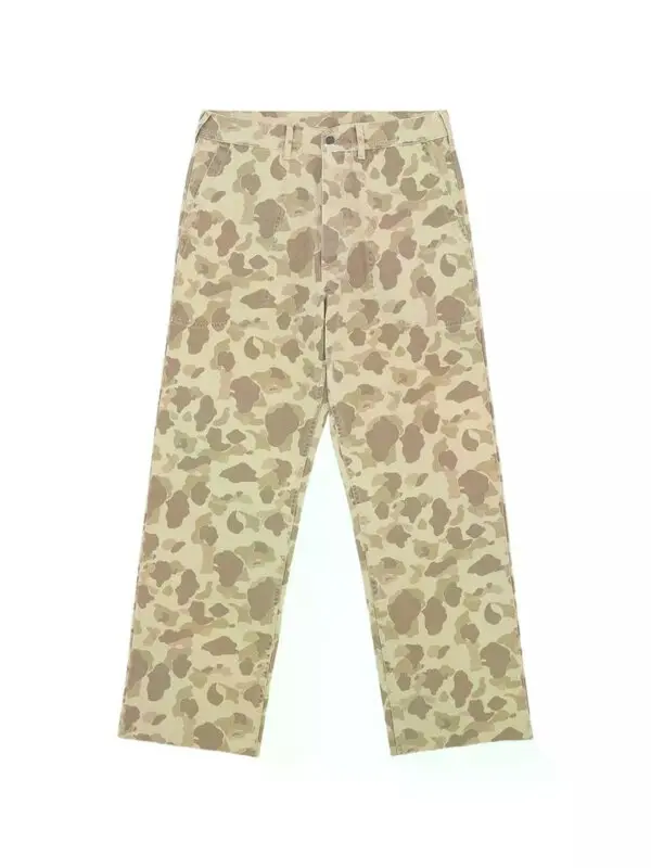 FORTELA Newport Trousers Camouflage Print