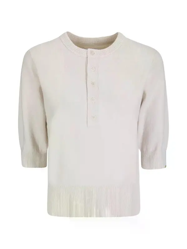 Extreme Cashmere Nº477 Mimi Knit Top - Neutrals