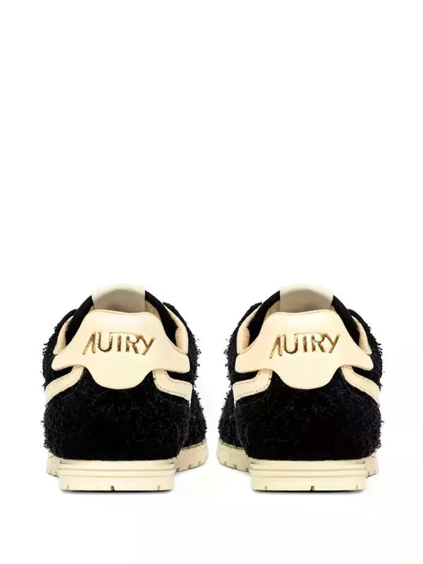AUTRY Windspin Low Suede Sneakers - Black