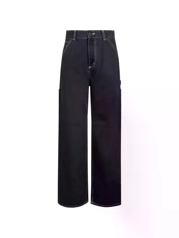 Carhartt Work In Progress Jens Wide-leg Jeans - Black