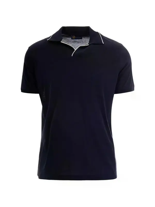 Paul & Shark Fine-knit Polo Shirt