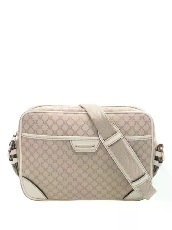 Celine 20th Century Macadam Canvas Camera Bag