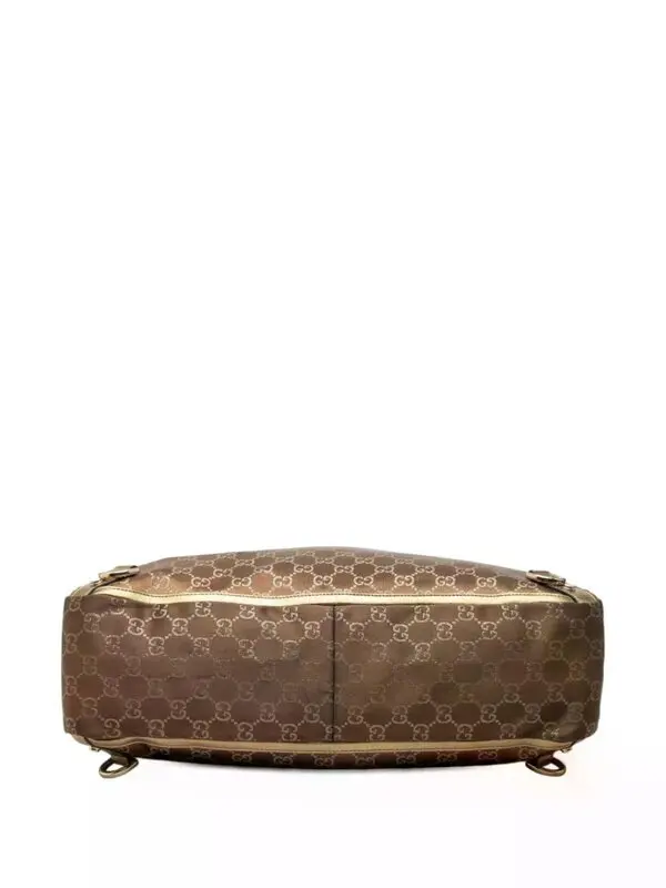 Gucci Gg Satin Abbey D-ring Tote Bag