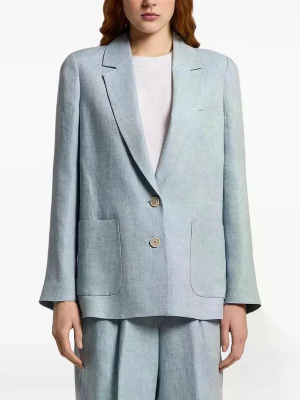 Peserico Button Patch-pocket Blazer