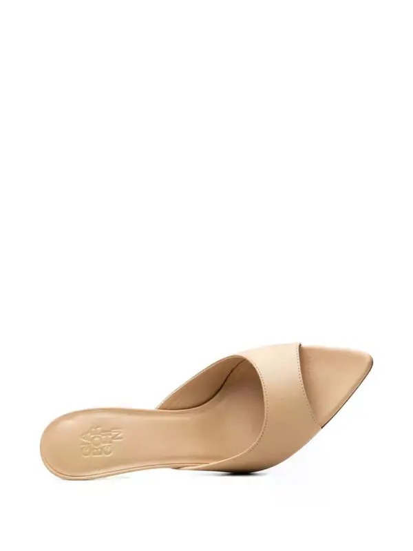 GIABORGHINI Open Toe Stiletto Heel Sandals - Neutrals