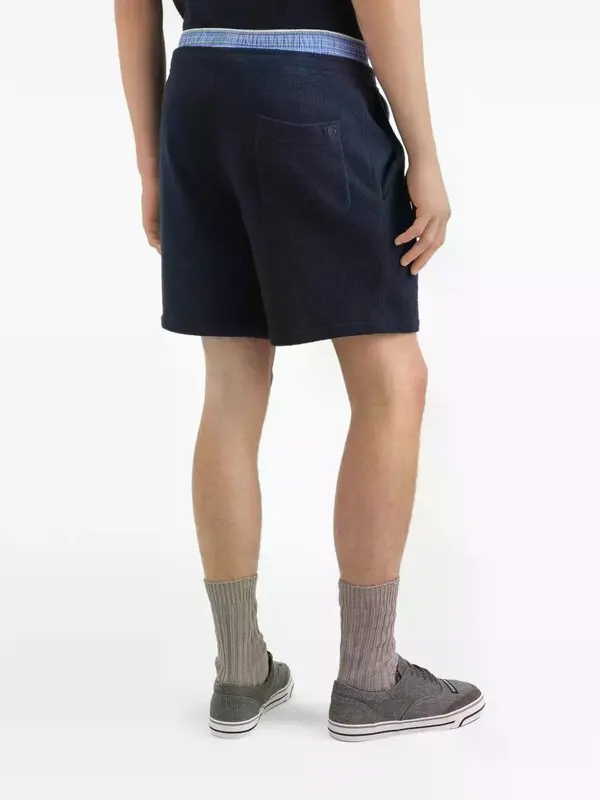 Dolce & Gabbana Smooth Knit Shorts With Drawstring Waistband