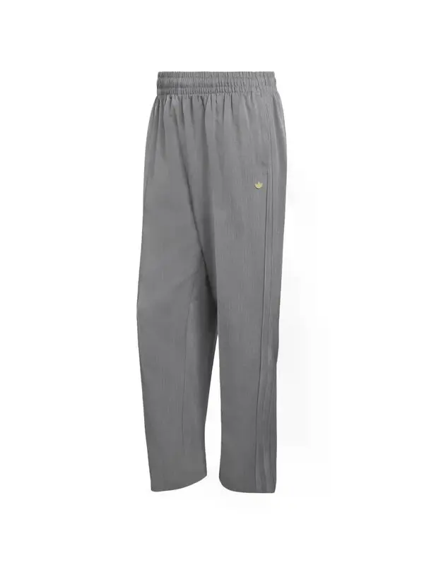 Adidas Firebird Pinstripe Trousers - Grey
