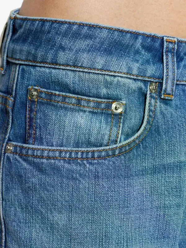 Givenchy Rolled-up Cuffs Jeans - Blue