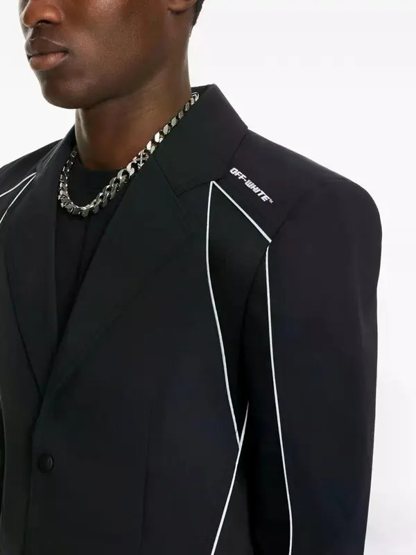 Off-White Sporty Logo Blazer