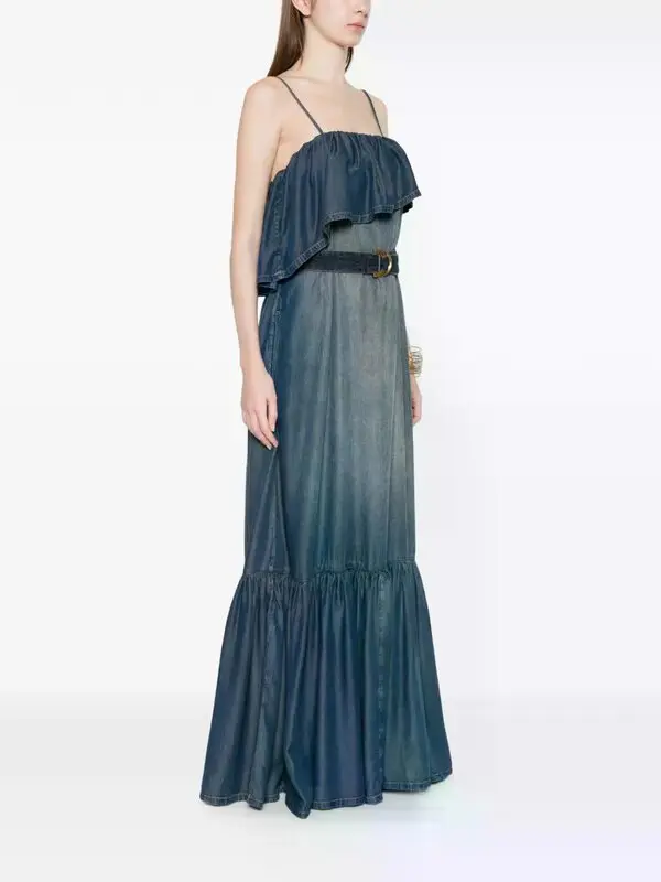 Pinko Denim Maxi Dress