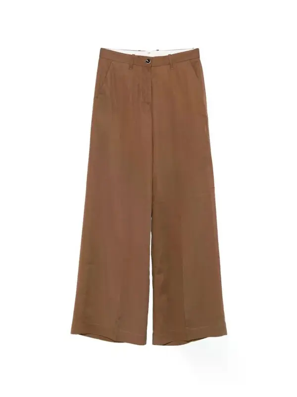 NINE:INTHE:MORNING Nadia Chino Trousers - Brown