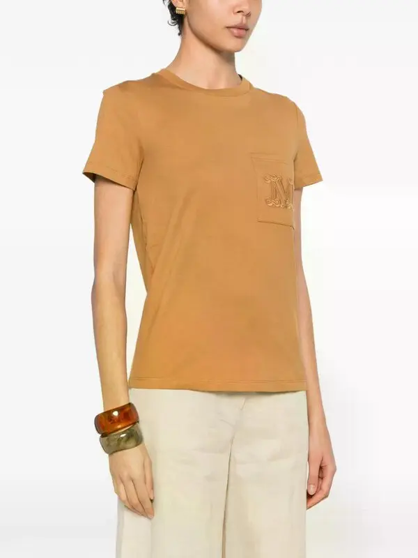 Max Mara Papaia Short-sleeve T-shirt - Brown