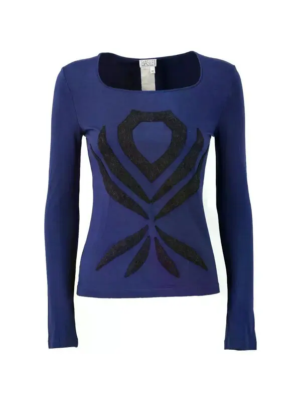BASILE Long Sleeve T-shirt With Embellishment