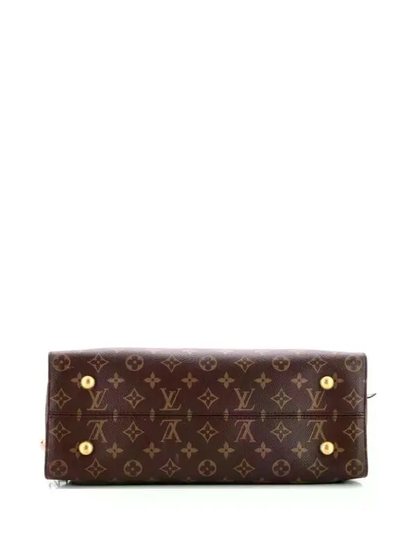 LOUIS VUITTON Tuileries Satchel Handbag Monogram Canvas - Brown