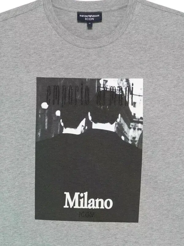 Emporio Armani Graphic-print T-shirt