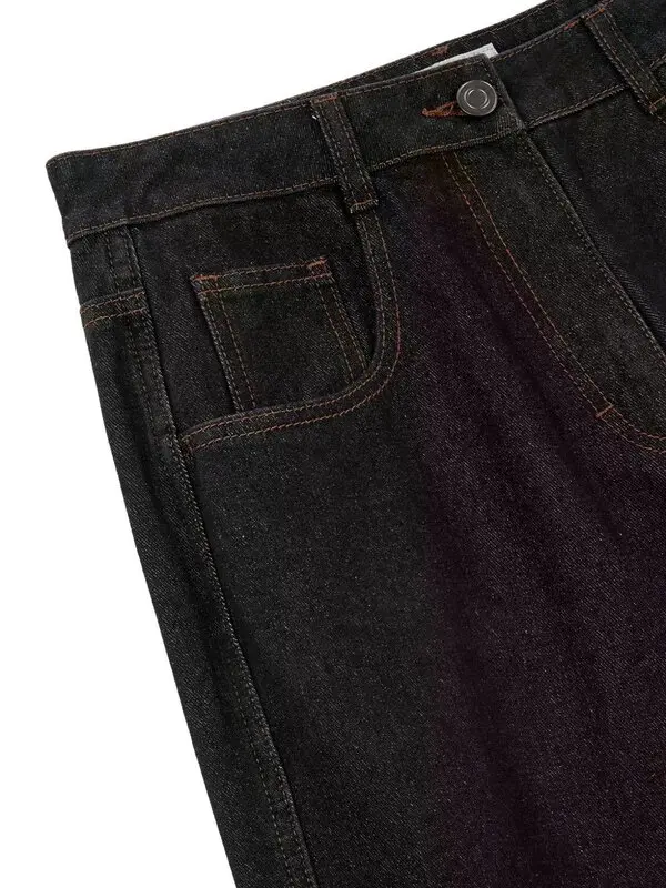 STUDIO TOMBOY Straight Leg Denim Trousers