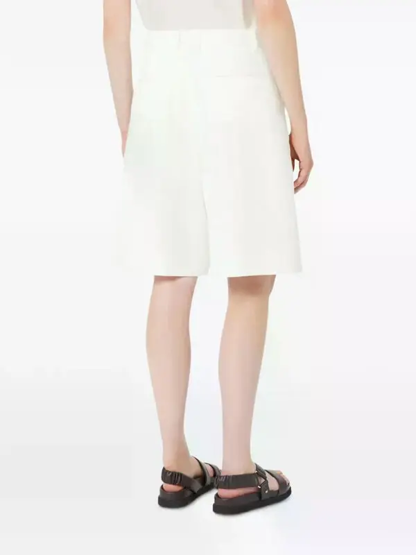 Max Mara High-rise Tailored Shorts - White