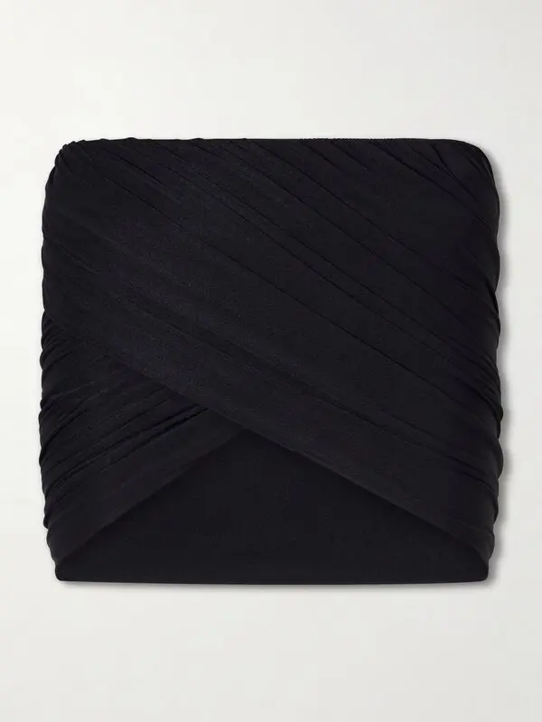 Rick Owens Luna Stretch-jersey Mini Skirt - Black