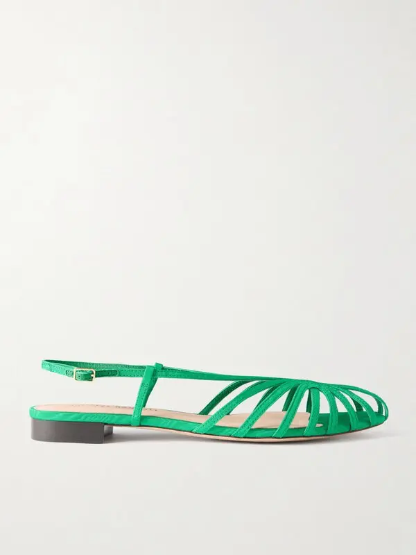 LOEFFLER RANDALL Devon Grosgrain Sandals - Blue