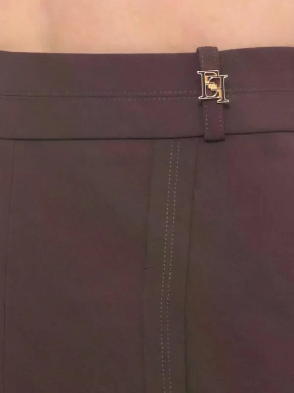 Elisabetta Franchi High-waisted Crêpe Shorts