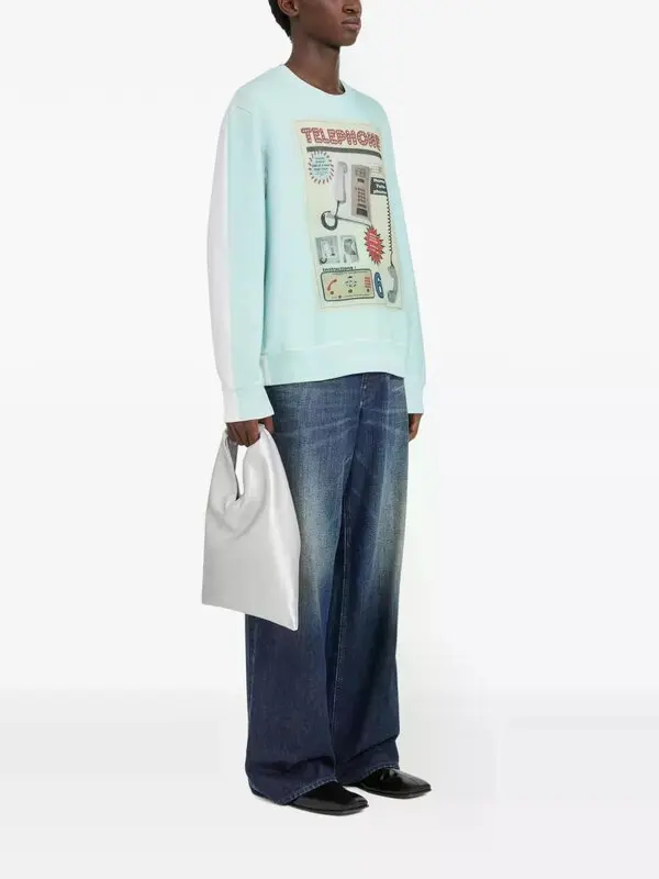 MAISON MARGIELA Graphic-print Sweatshirt
