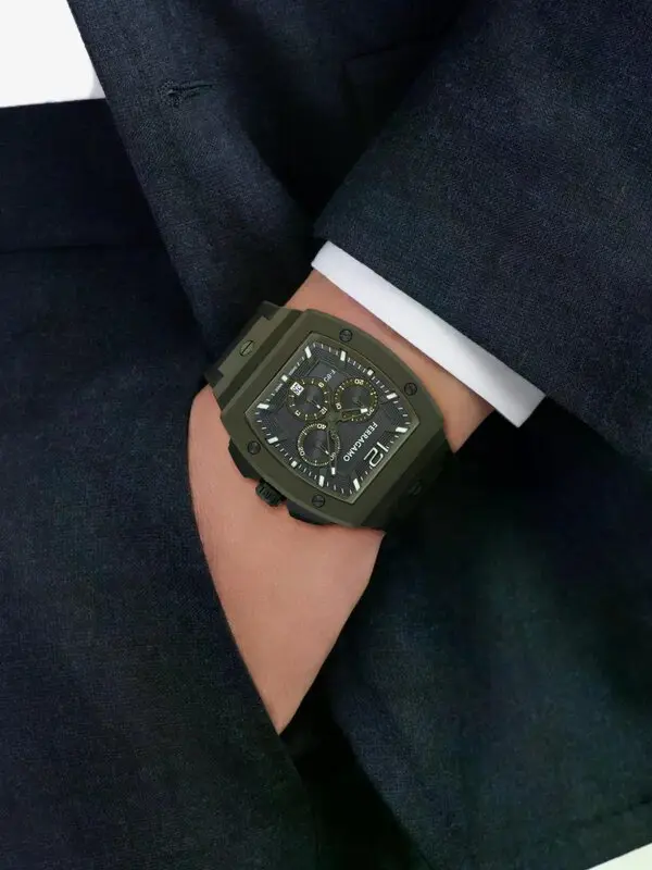 FERRAGAMO F-80 Chronograph Tonneau Watch