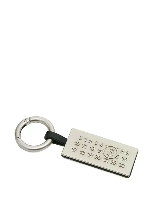 MAISON MARGIELA Numeric Tag Keyring