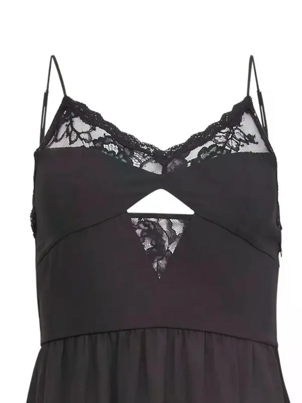 FLEUR DU MAL Adeline Lace Maxi Dress