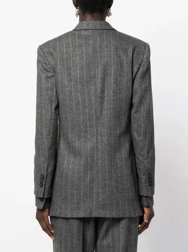 Emporio Armani Single-breasted Pinstripe Blazer