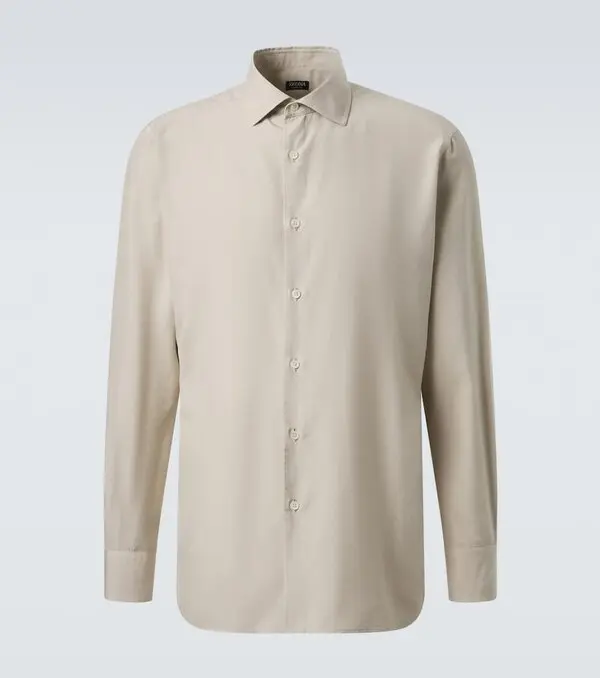 Zegna Silk Shirt - White
