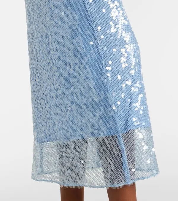 Veronica Beard Kimberly Sequined Midi Dress